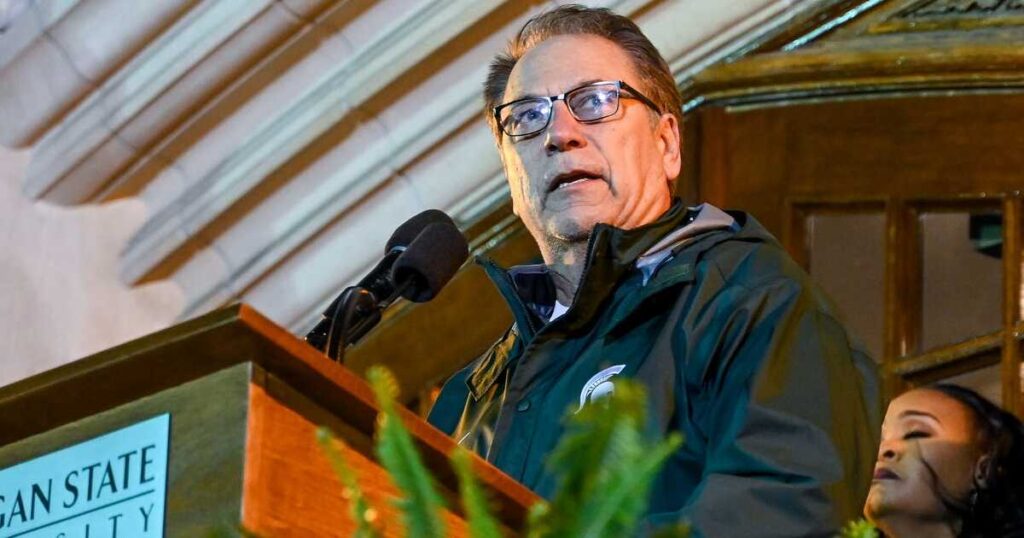 Tom Izzo is MSU's calming voice through grieving process