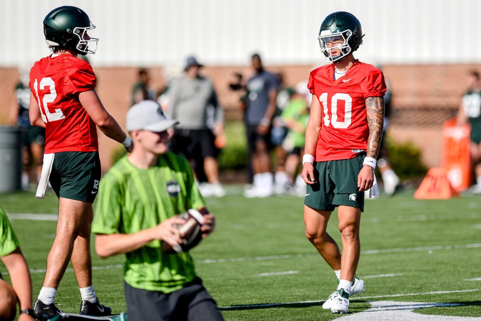 Michigan State football: Pros of Katin Houser, Noah Kim as QB1