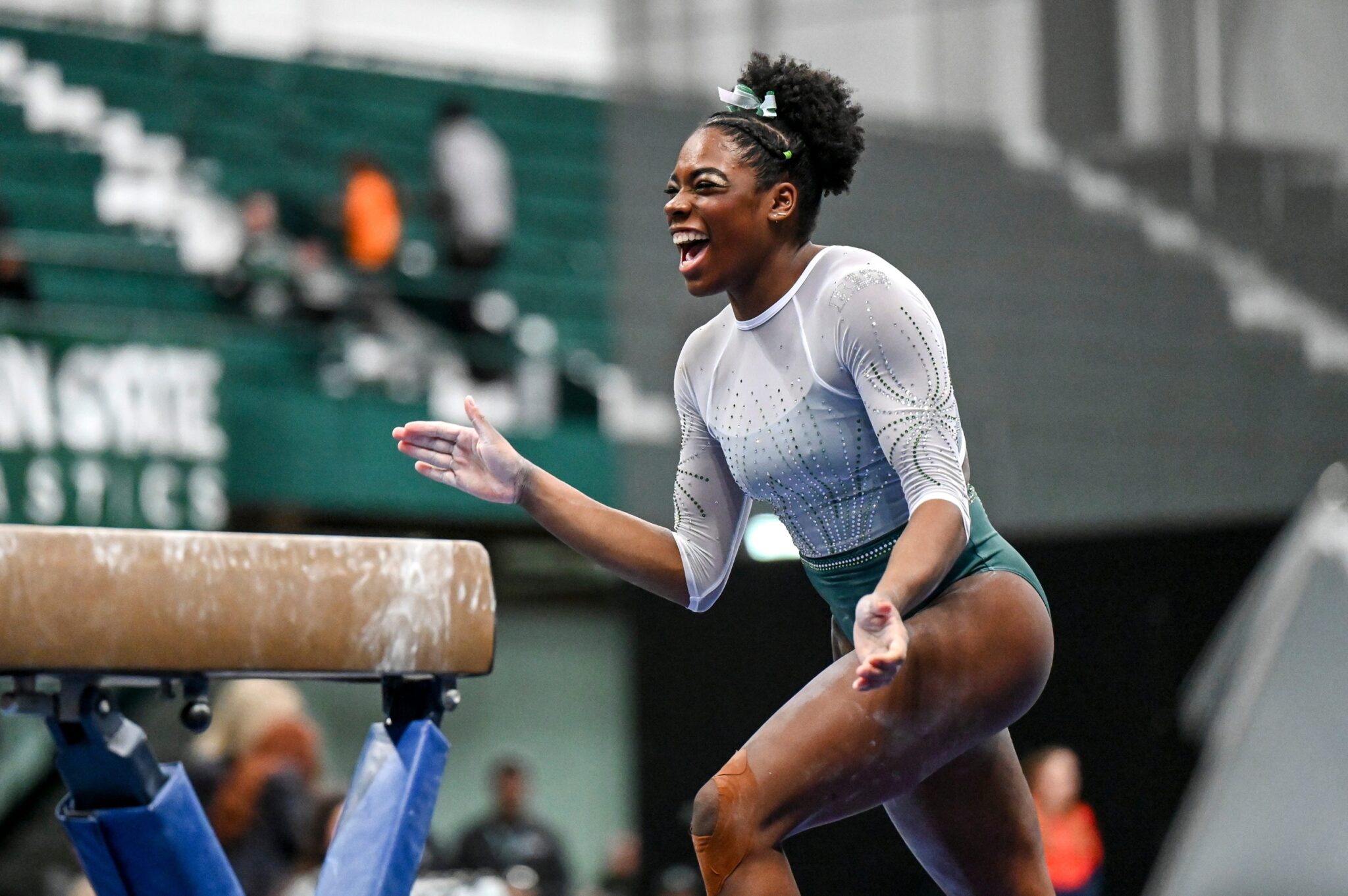 Michigan State gymnastics wins Big Ten title, earns tourney berth