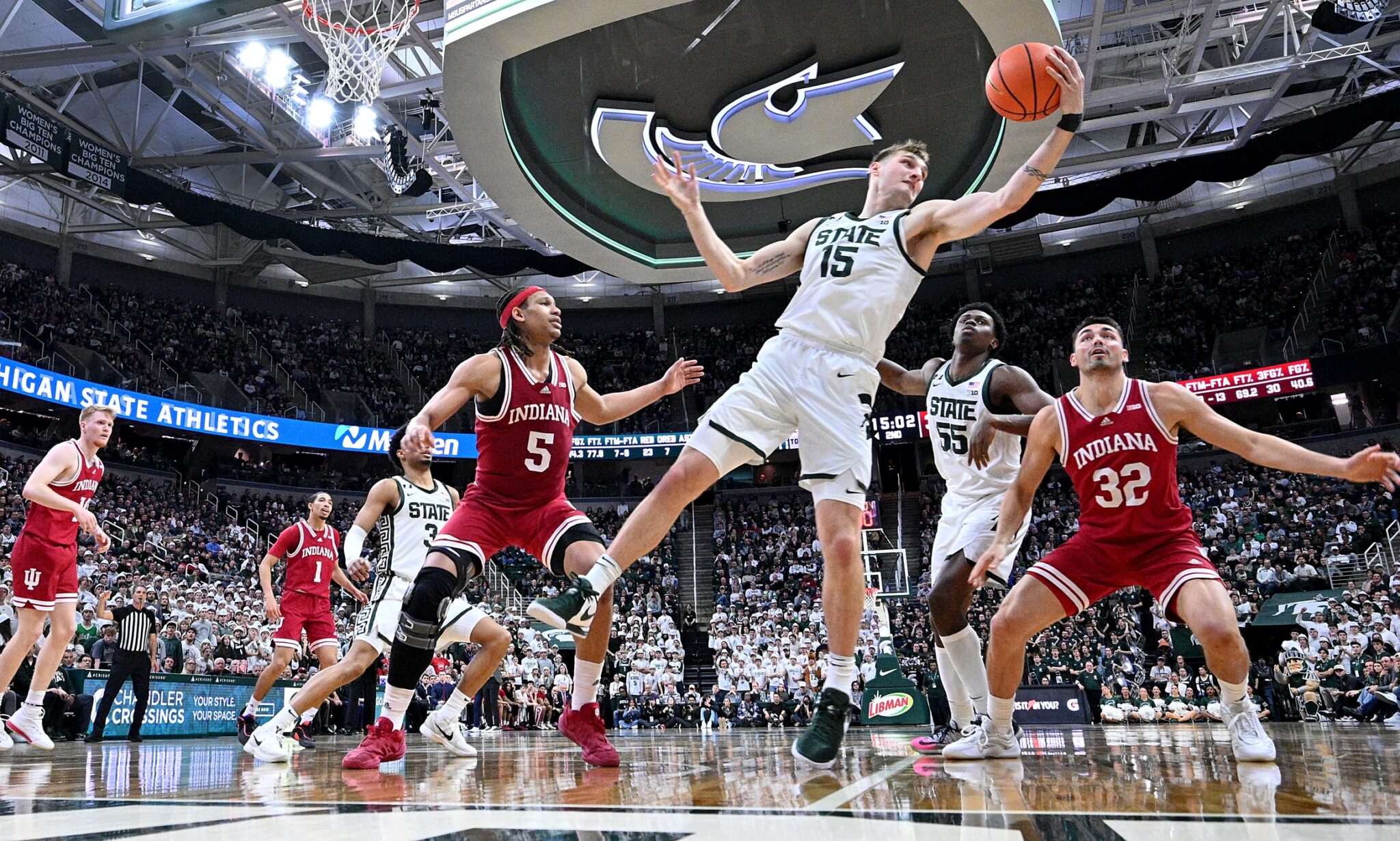 Michigan State basketball schedule with times, channels released